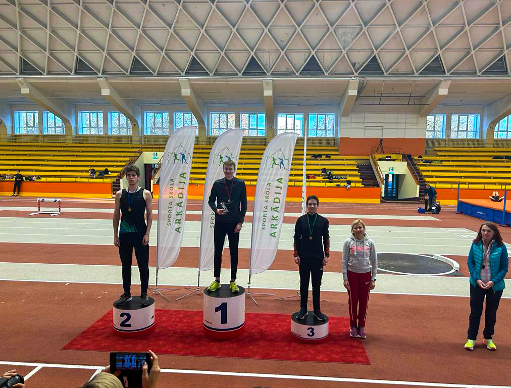 Aizvadīts LSC atklātais ziemas čempionāts telpās - Sporta skola Arkādija